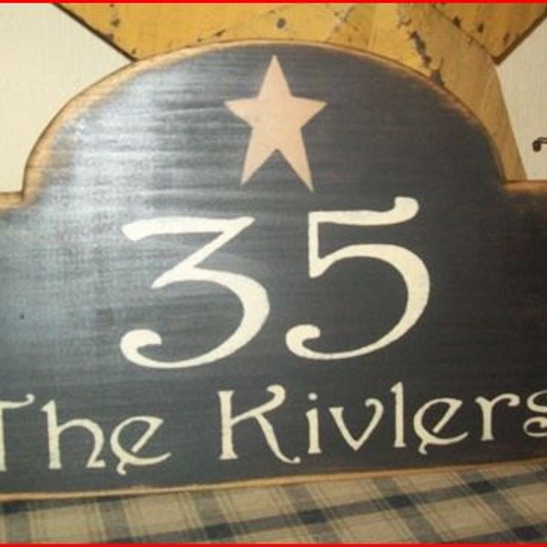 Mailbox Address Plate - Etsy