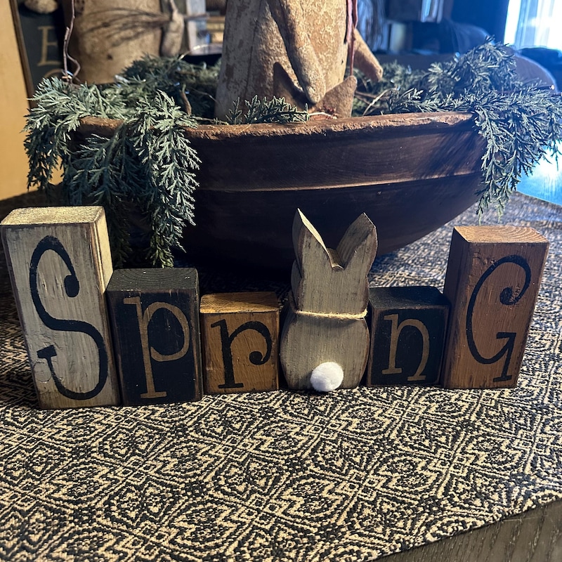 Primitive Sign Block - Etsy