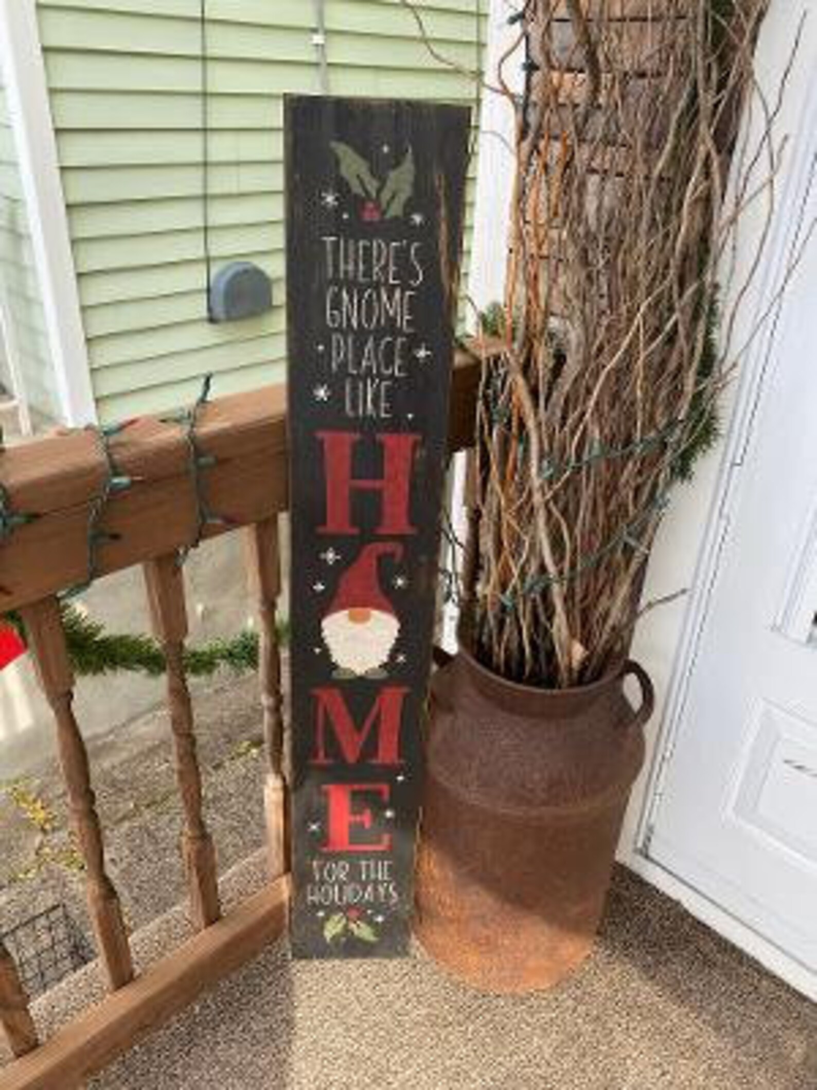 There's Gnome Place Like Home for the Holidays Winter | Etsy