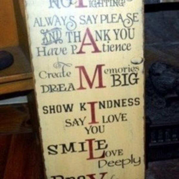 Primitive Sign - Etsy