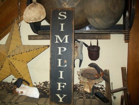 Simplify Stars Primitive Sign - Etsy