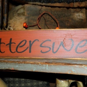 Bittersweet Primitive Sign - Etsy