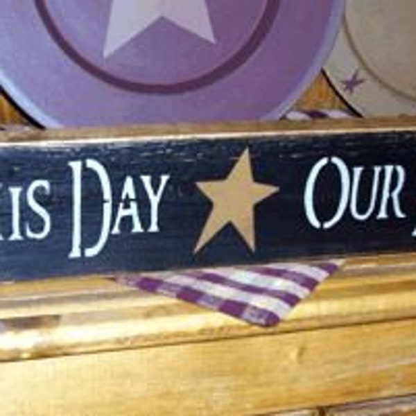 Give Us This Day Our Daily Bread Sign - Etsy