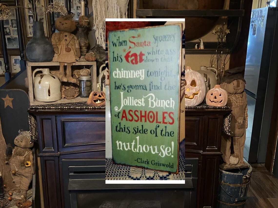 Griswold Family Christmas Primitive Sign - Etsy