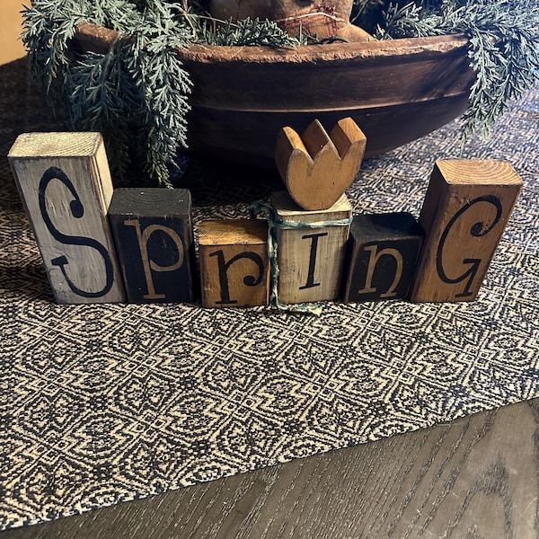 Primitive Blocks - Etsy