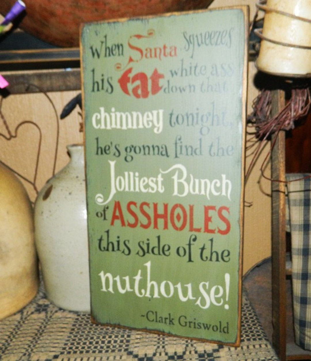 Griswold Family Christmas Primitive Sign - Etsy