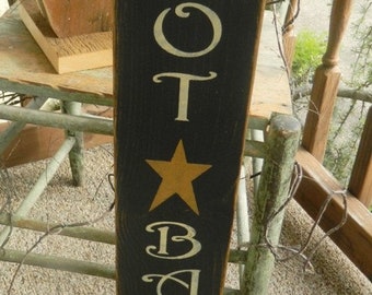 Primitive Bath Sign | Etsy