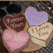 VALENTINE SWEETHEART BLOCKS Primitive Block Sign - Etsy