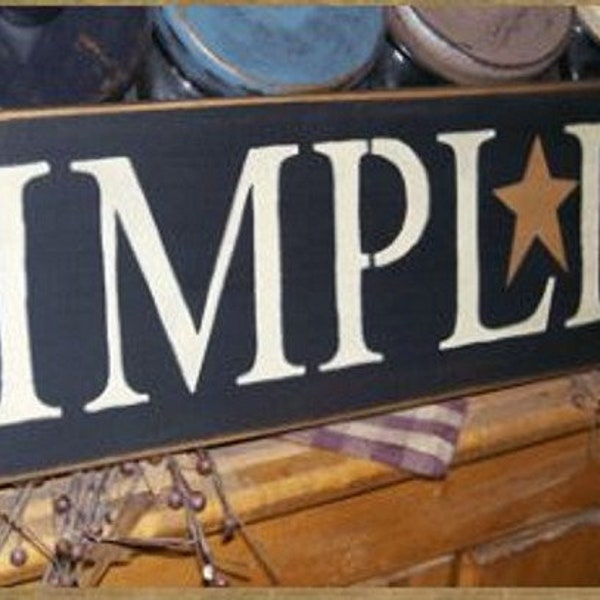 Primitive Signs - Etsy