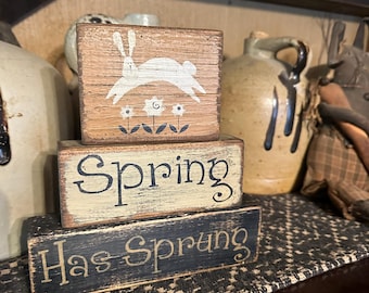 Primitive Handmade Rabbit - Etsy