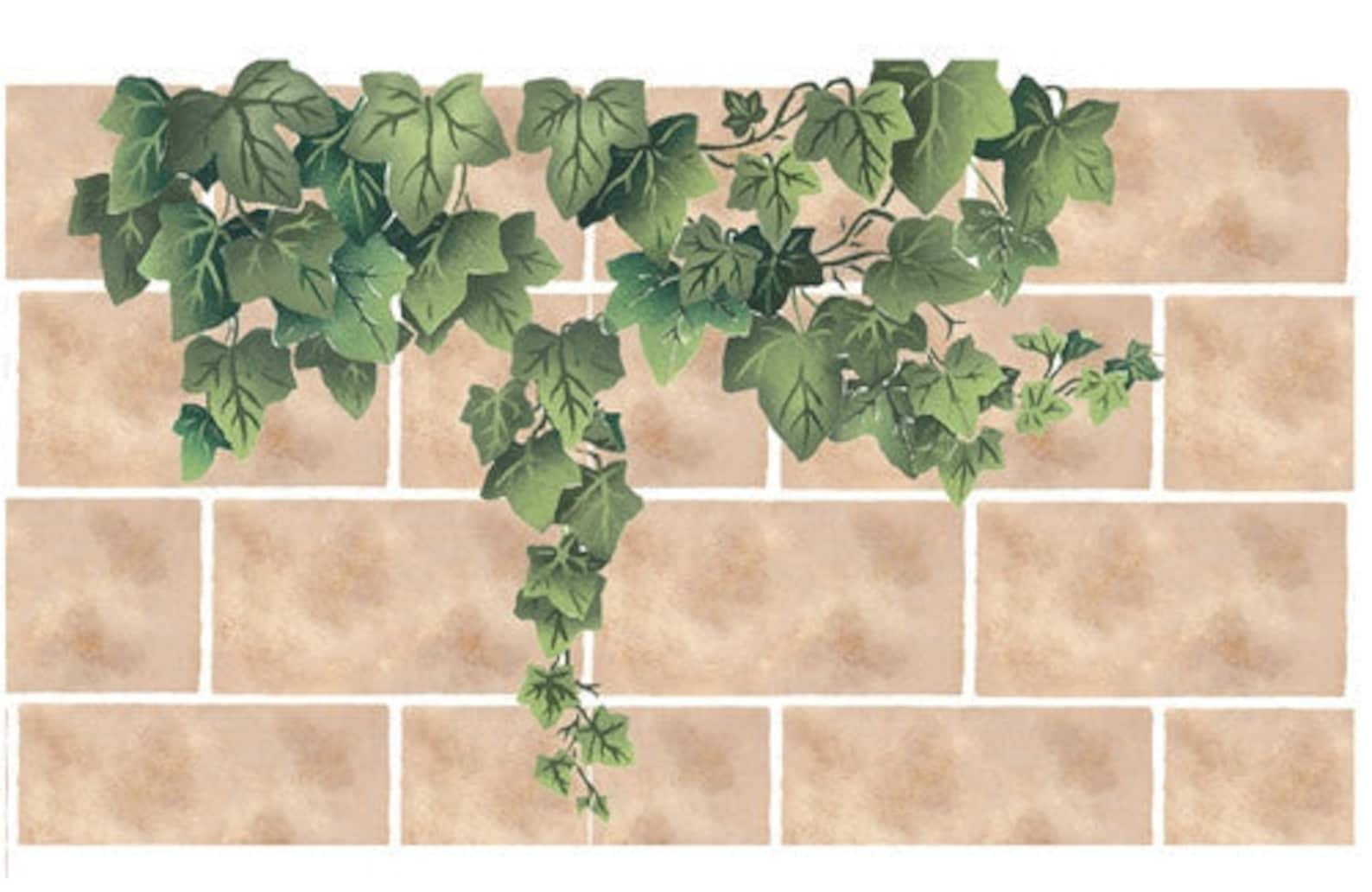 Wall Ivy Wall Stencil by Deesigns | Fabric Stencil | Furniture Stencil ...