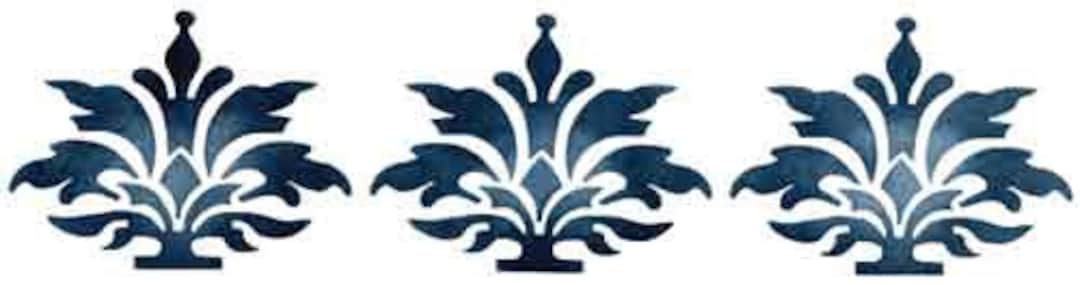 Finial Border Stencil | Wall Stencil | Fabric Stencil | Furniture ...