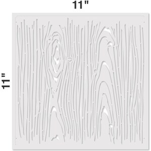 Faux Wood Grain Stencil | Fabric Stencil | Furniture Stencil | Accent ...