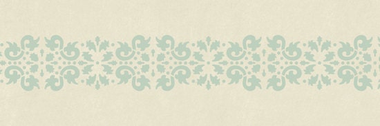 Jaipur Damask Border Stencil by Oak Lane Studio | Etsy