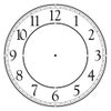 12 to 36 Inch Square Roman Numeral Clockface Wall Stencil by Designer ...