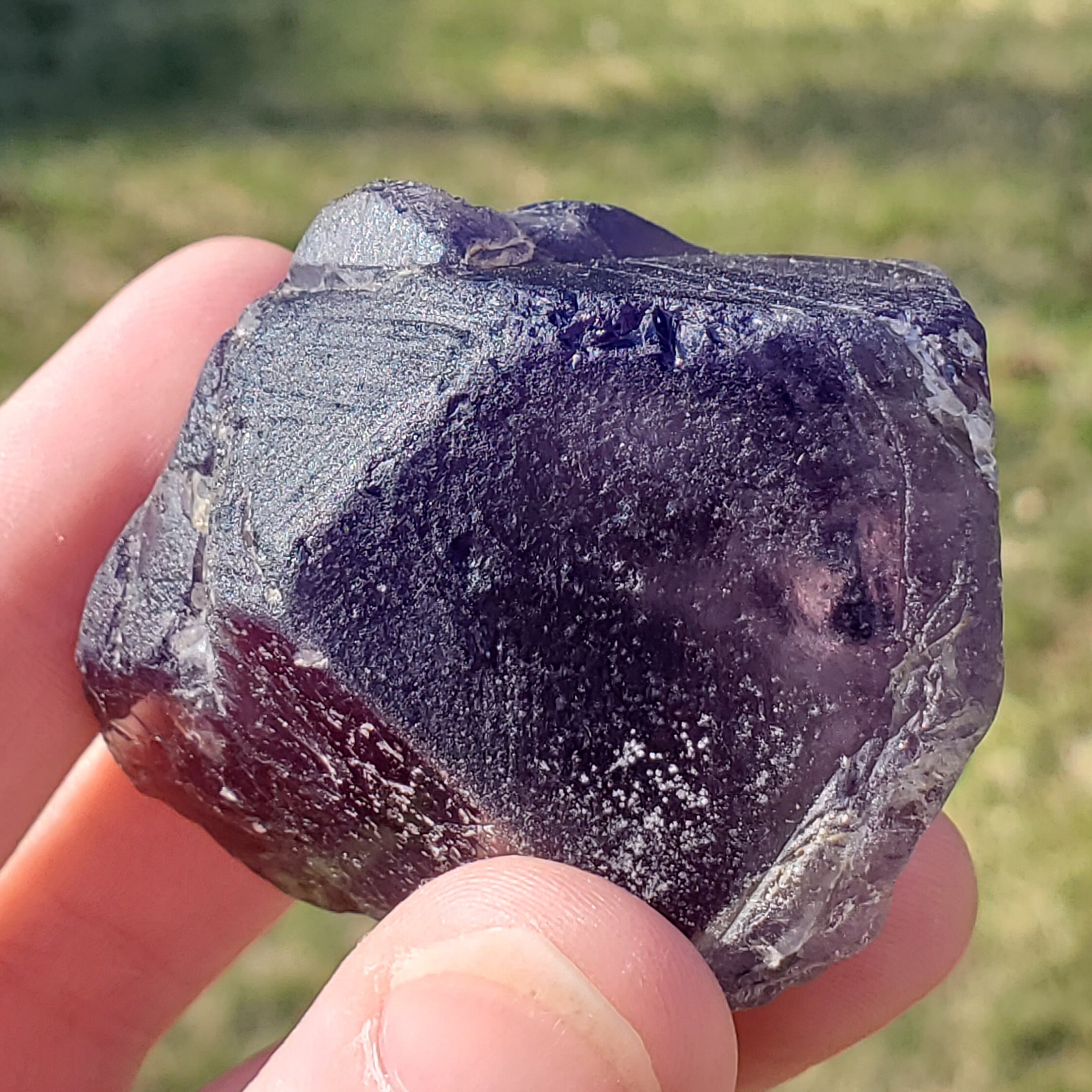 Phantom Fluorite From Nigeria FLUORECENT 138 Grams | Etsy