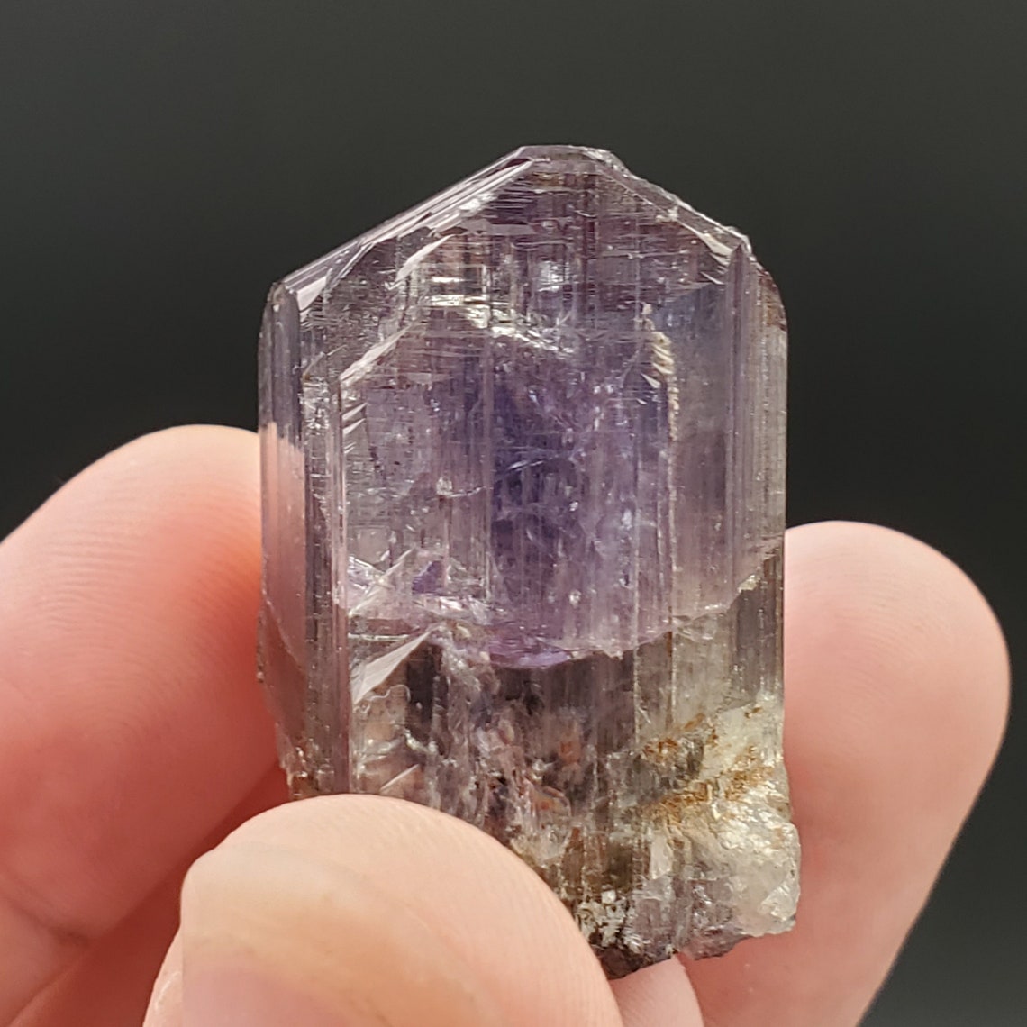 Large UNTREATED Natural TANZANITE Twinned Crystal Pleochroic | Etsy