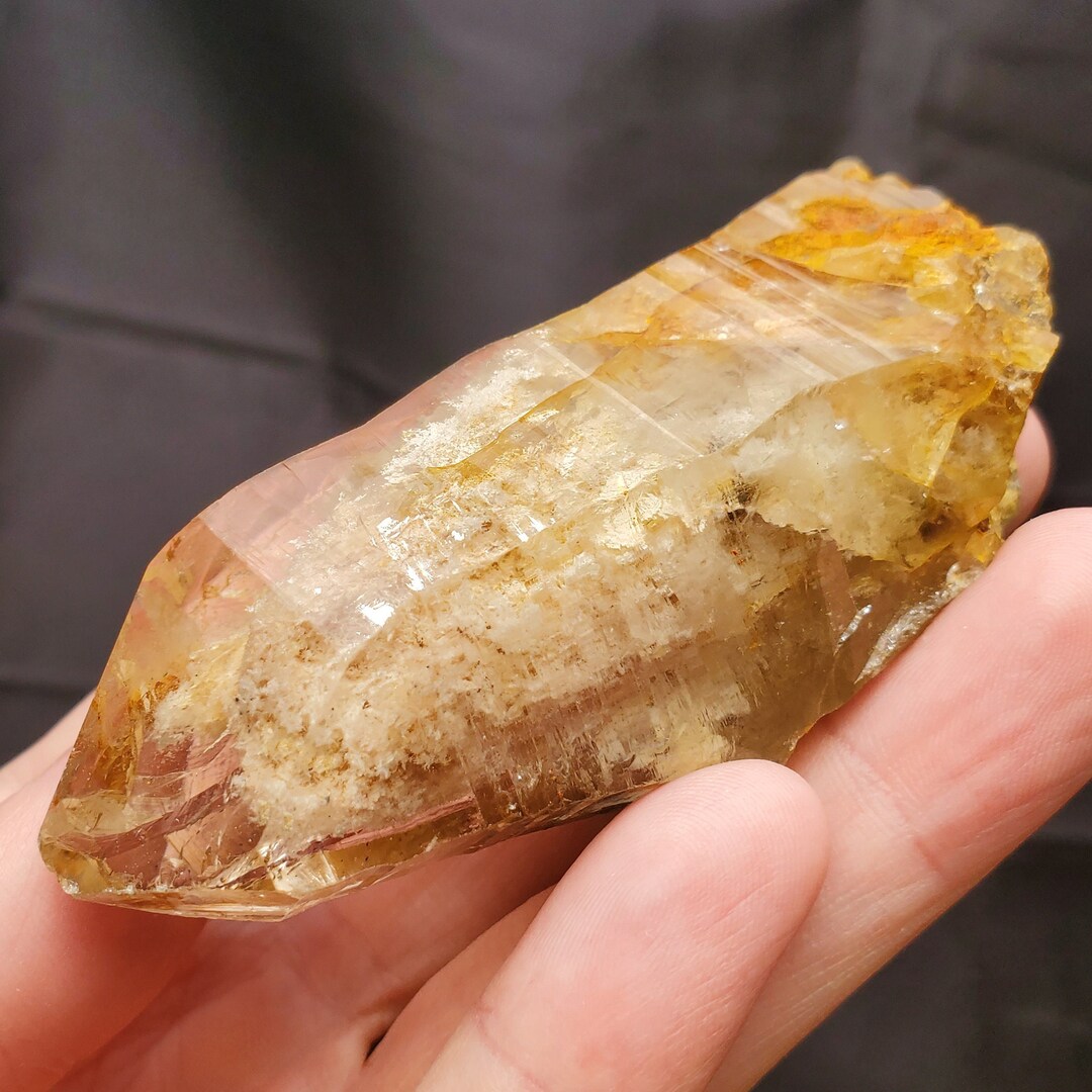 RARE Lodalite Garden Quartz Point From Nigeria, Natural, 110 Grams - Etsy