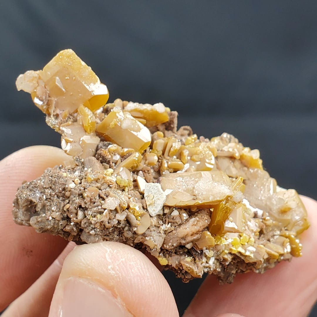 Wulfenite Crystal Cluster From La Morita Mine, Mexico, 32 Grams - Etsy