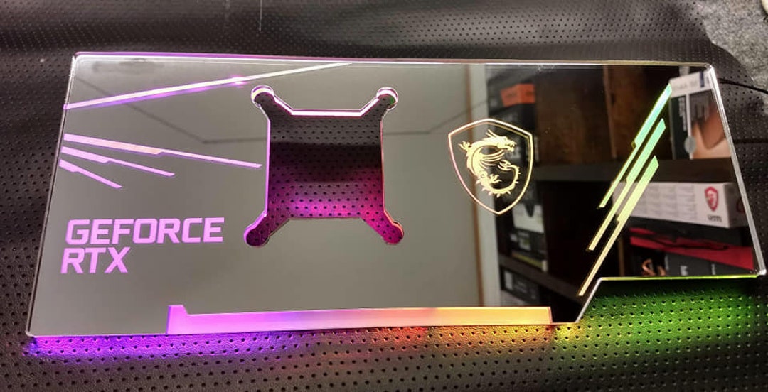 Create your own Mirrored RGB GPU backplate - Etsy Nederland