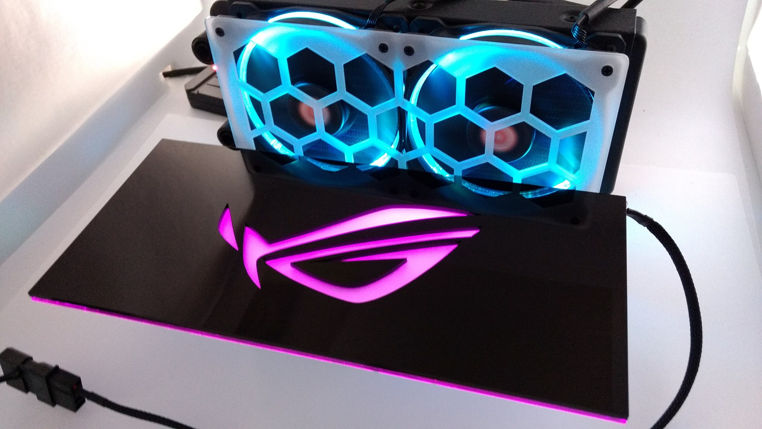 ROG GPU back plate | Etsy