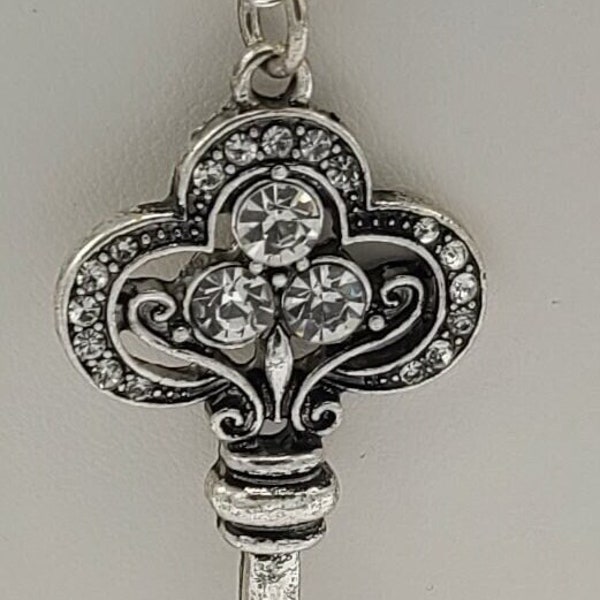 Long Key Necklace - Etsy