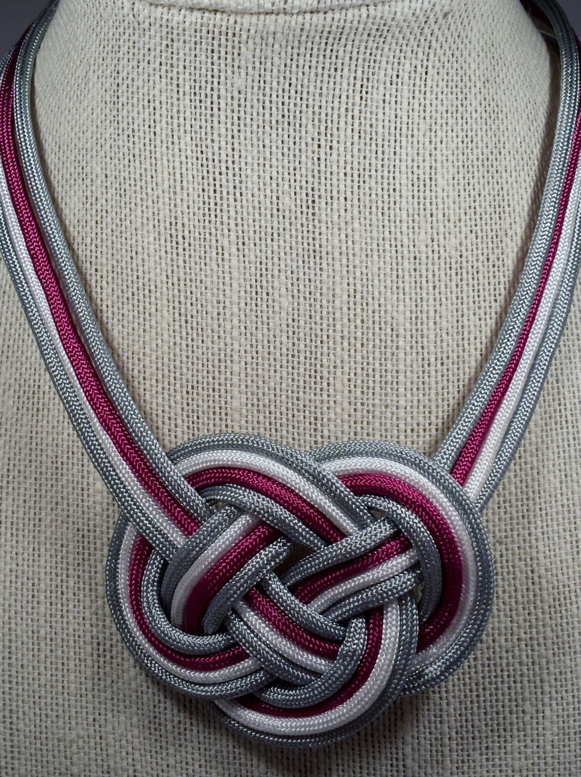 Infinity Knot Necklace. - Etsy Israel