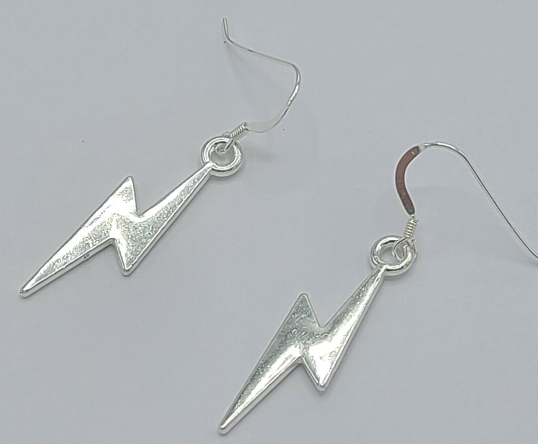 Harry Potter Scar Lightning Bolt Earrings - Etsy
