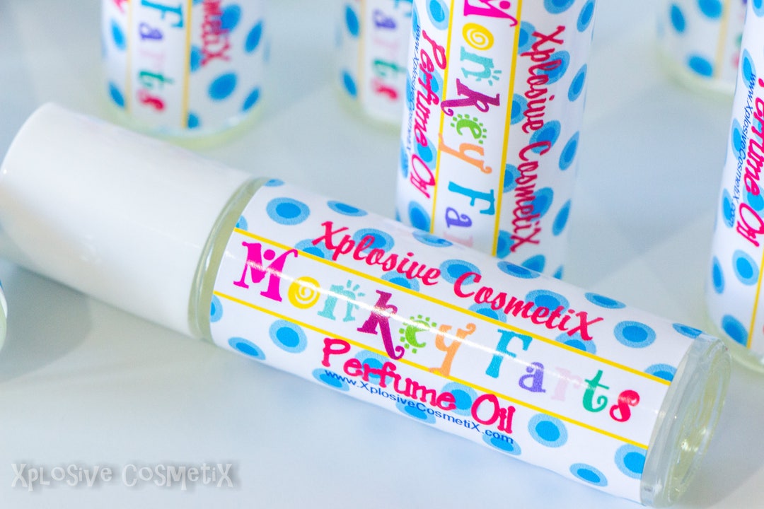 Monkey Farts Perfume Oil - Roll on Perfume, Fragrance Oil, Funny Gift ...