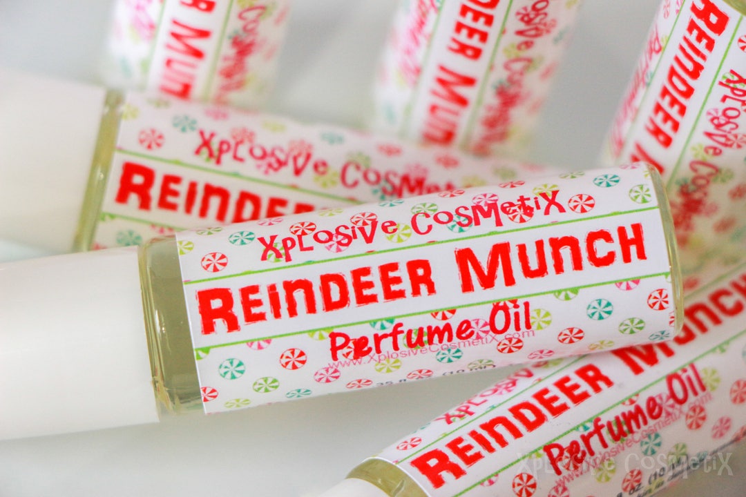 CLEARANCE Reindeer Munch Perfume Oil - Roll on Perfume, Candy, Sweet ...