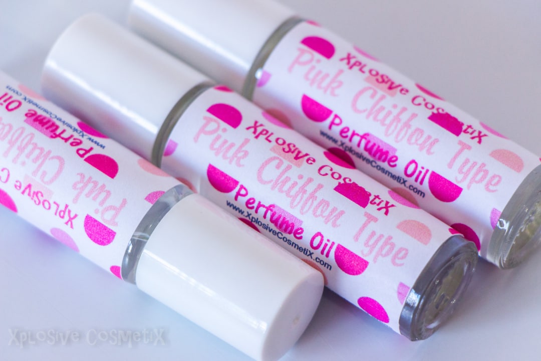 Pink Chiffon Type Perfume Oil Roll on Perfume, Womens Fragrance, Sweet ...