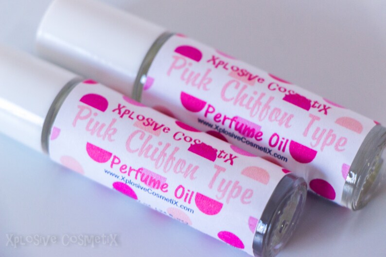 Pink Chiffon Type Perfume Oil Roll On Perfume Womens | Etsy