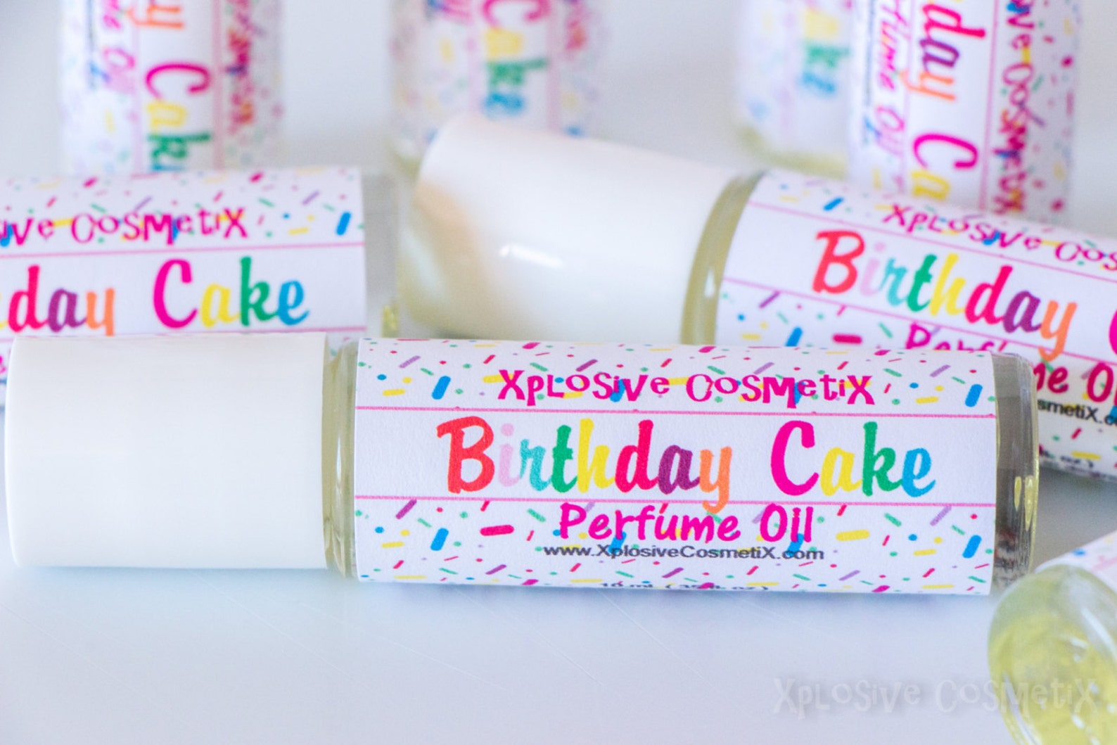 Birthday Cake Perfume Oil - Roll on Perfume, Womens Fragrance, Vanilla ...