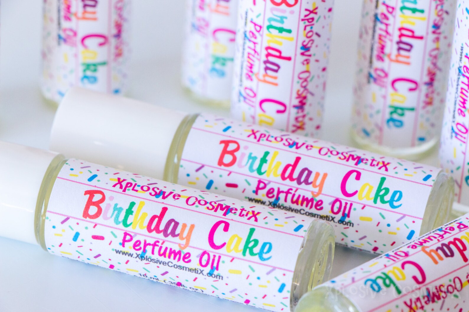 Birthday Cake Perfume Oil - Roll on Perfume, Womens Fragrance, Vanilla ...