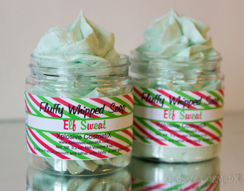 Fluffy Whipped Soap Elf Sweat Soaps Vegan Friendly - Etsy