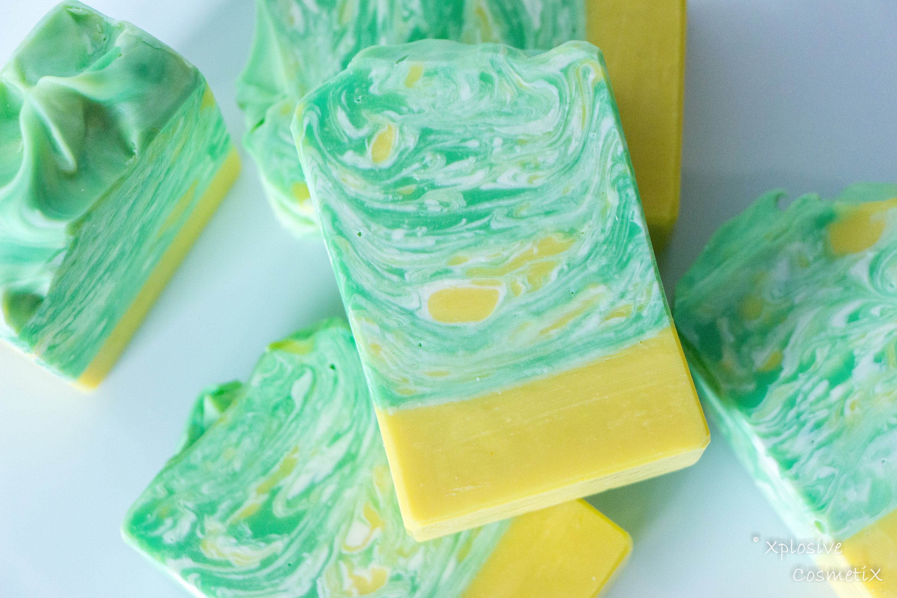 Lemongrass Green Tea Bar Soap - Handmade Artisan Soap, Coconut Milk ...