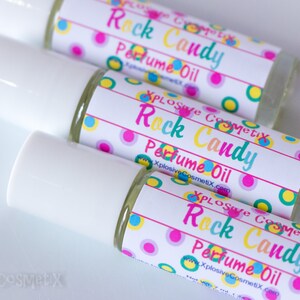 Rock Candy Perfume Oil - Roll on Perfume, Fragrance, Fruity Perfume ...