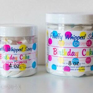 Fluffy Whipped Soap Bath Frosting - Birthday Cake - Soap, Body Wash ...