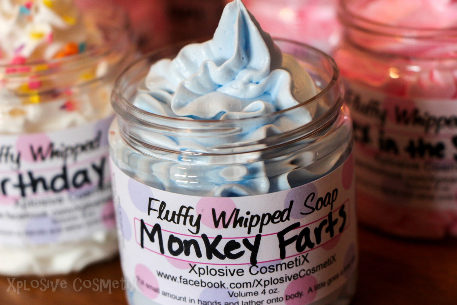 Fluffy Whipped Soap Monkey Farts 4 Oz. Vegan Friendly - Etsy