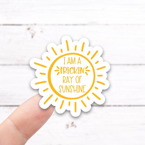 Sunshine Sticker - Etsy