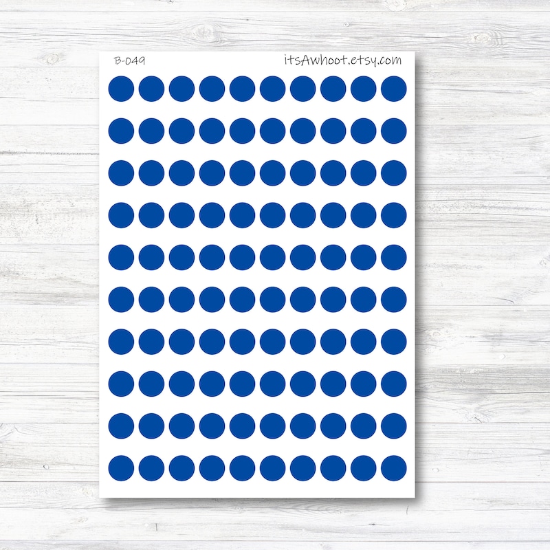 Blue Dot - Etsy