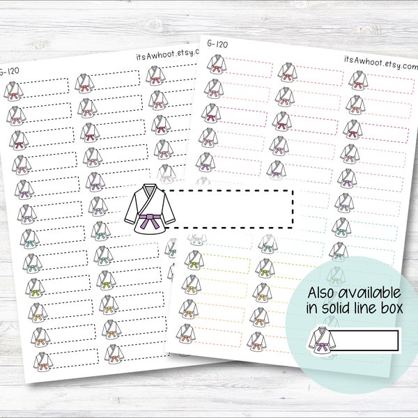 Karate Sticker - Etsy