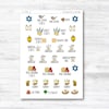 Nice Jewish Family Stickers 5 Sticker Pack - Etsy