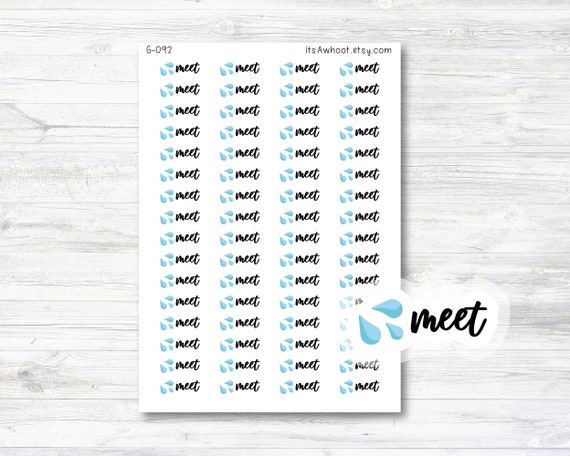 Swim Meet Planner Stickers Swim Meet Stickers Swim Team - Etsy