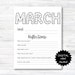 February Habit Tracker Coloring Sheet Printable, Month Habit Tracker ...