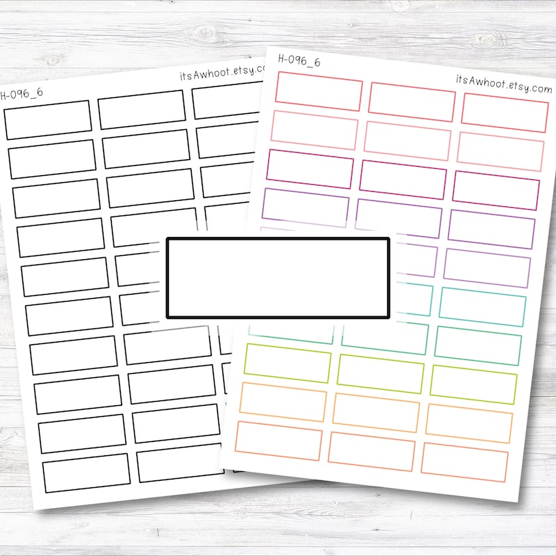 Planner Labels - Etsy