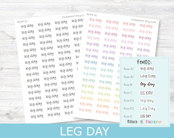 Leg Day - Etsy