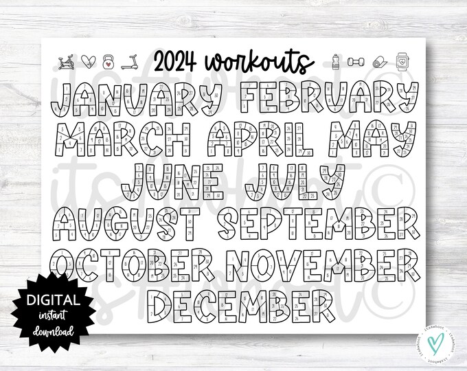 Habit Tracker Coloring Sheet, Month Habit Tracker Coloring Planner ...