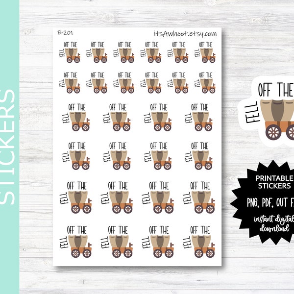 Wagon Stickers - Etsy