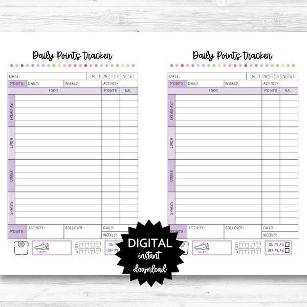 Weight Loss Tracker - Etsy